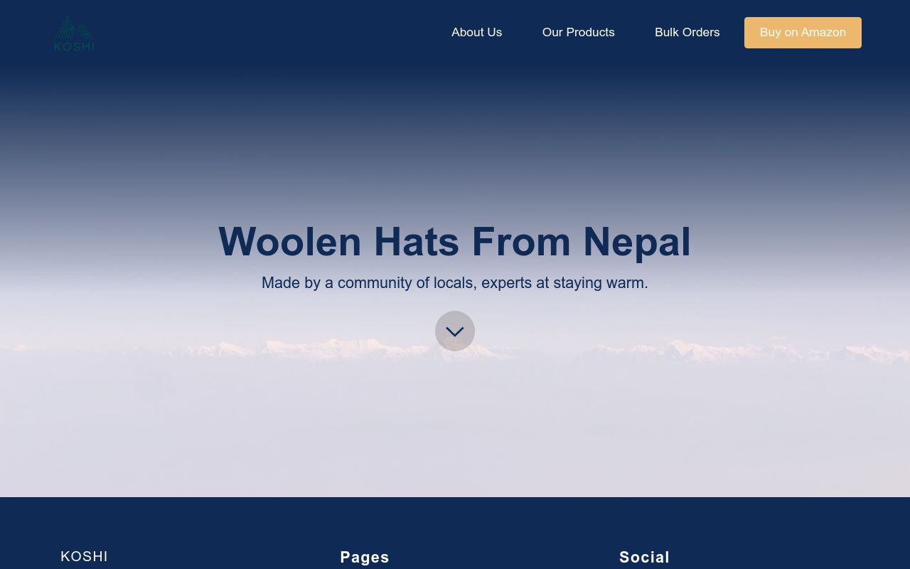 KOSHI - Woolen Hats from Nepal
